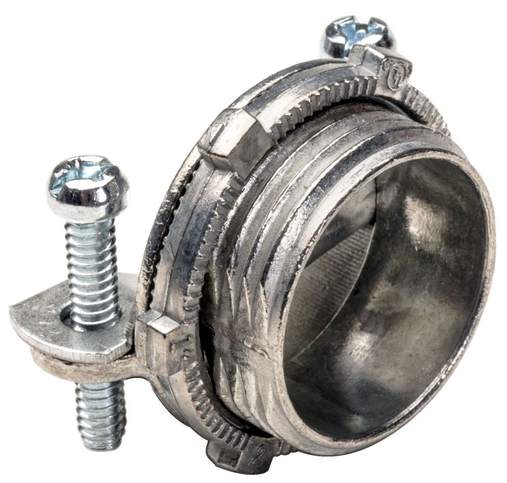 Topaz 144R 1-1/4" Die-Cast 2-Screw Sec Connector | Gordon Electric ...