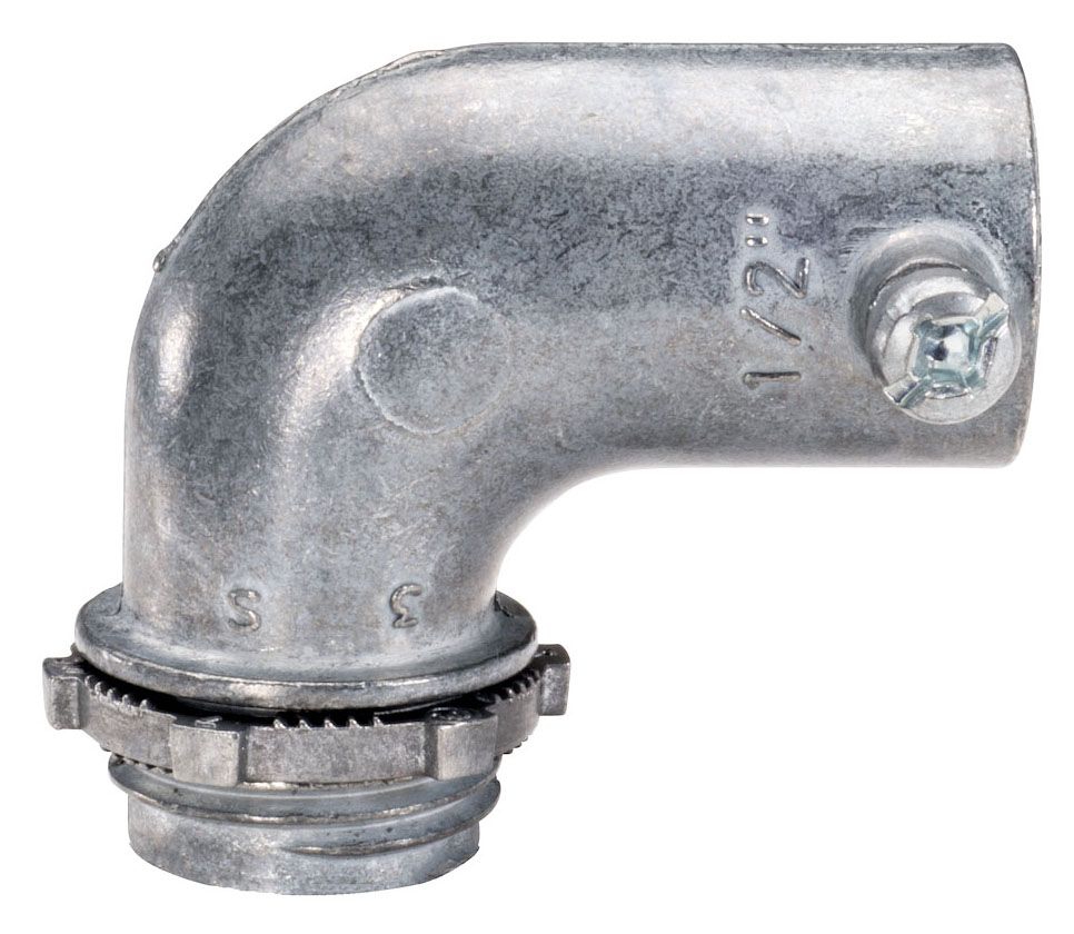Topaz 161 1/2"" 90D Die-Cast EMT Connector | Gordon Electric Supply, Inc.