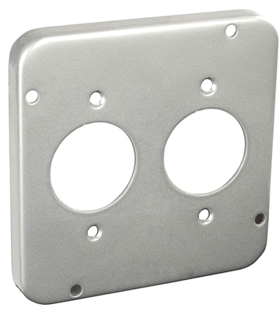 Garvin 72C40 4-11/16" Industrial Surface Cover 1/2" Raised Duplex ...