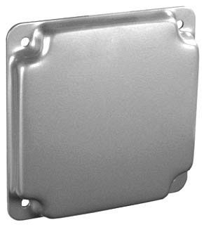 Garvin G1929 4"" Square 1/2"" Raised Blank Industrial Surface Cover ...