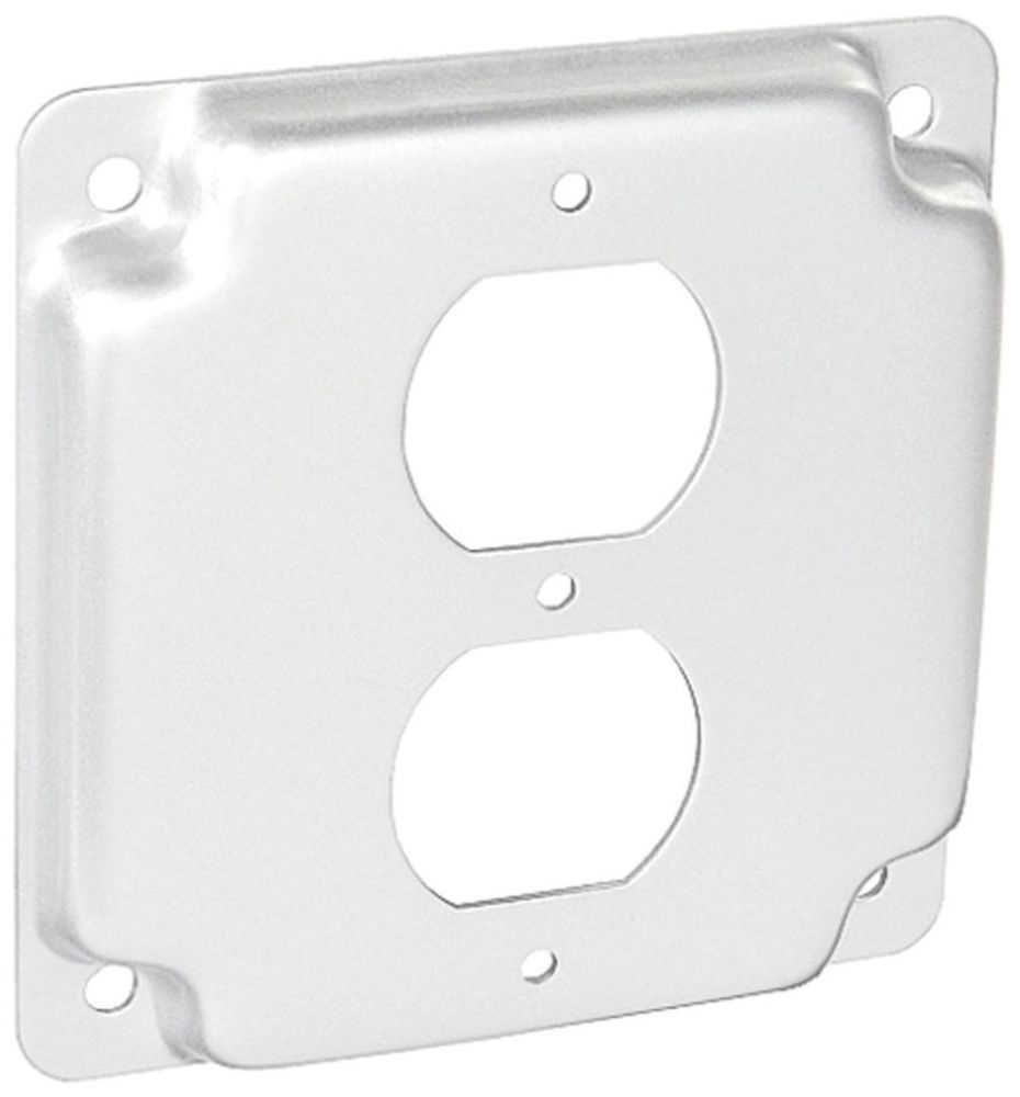 Garvin G1938-SS 4" Square Stainless Steel Industrial Surface Cover w/(1 ...