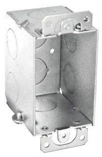Garvin G601 2-1/2"" Deep Switch Box w/(6) 1/2"" Side KO's and (2) 1/2 ...