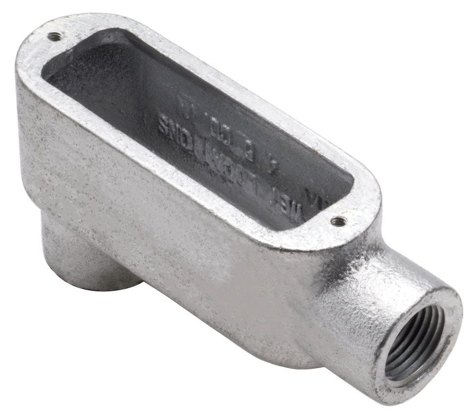 Topaz LB2M 3/4"" Malleable Rigid""LB"" Conduit Body | Gordon Electric ...
