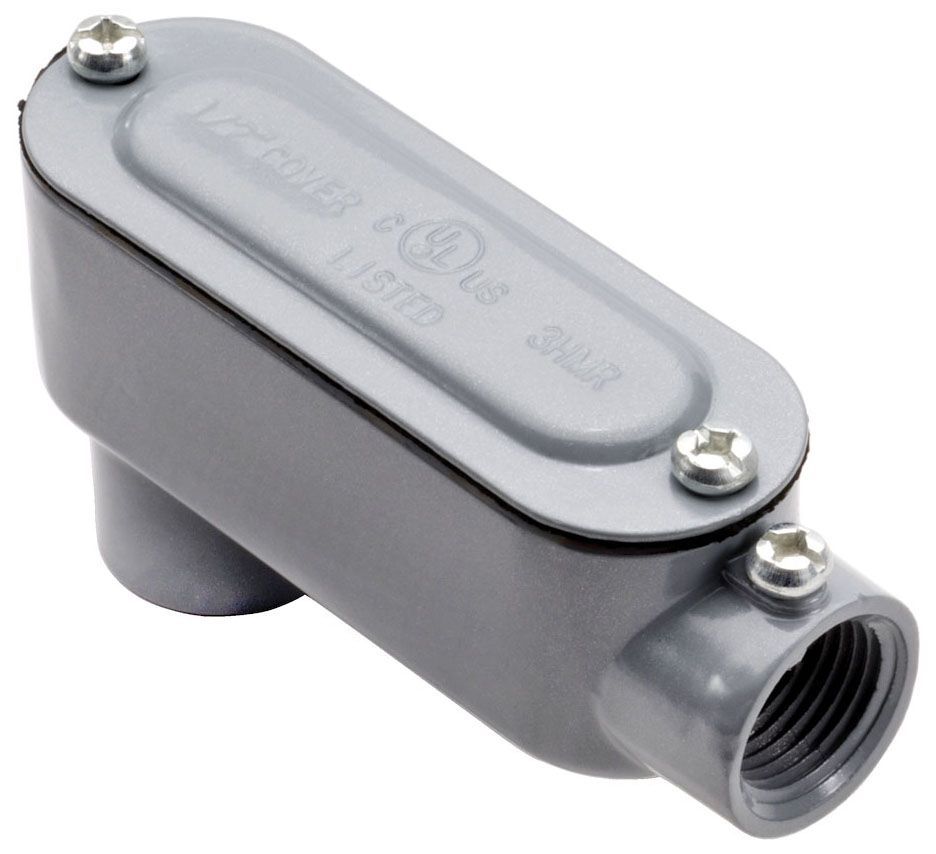 Topaz LB2SSCG 3/4"" Conduit Bodies EMT & Rigid Lb w/Cover & Gasket | Gordon Electric Supply, Inc.