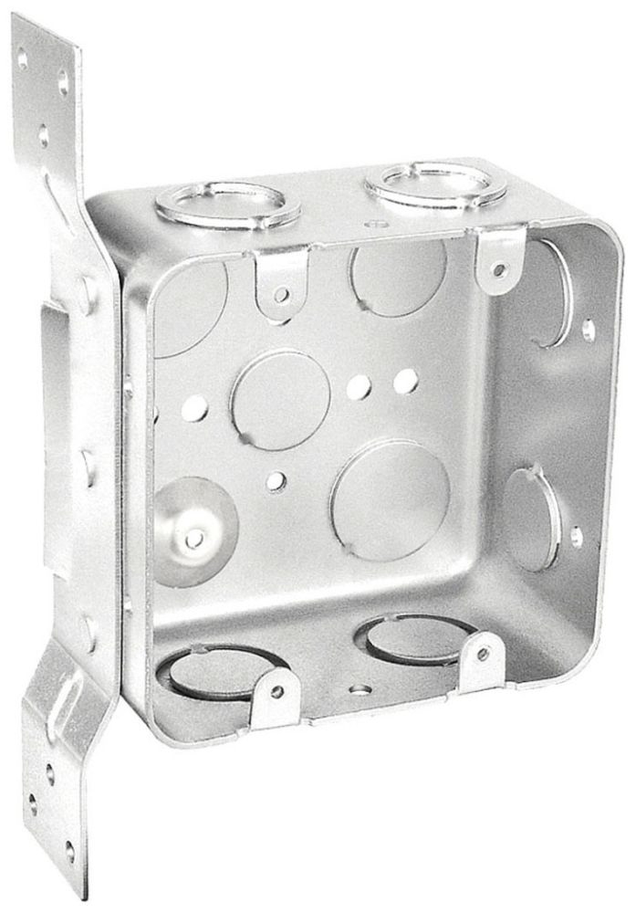 Garvin MGSB-2F 2-1/8"" Deep 2-Gang Multi Device Switch Box w/a Flat ...