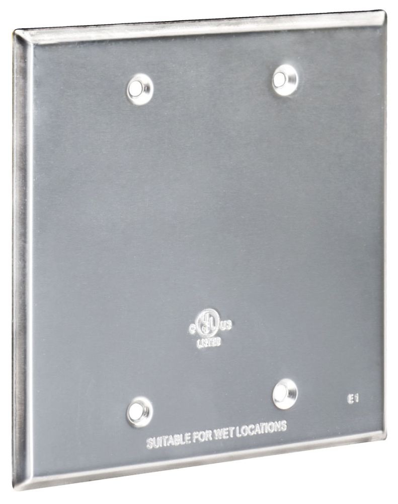 Topaz WC2B 2-Gang Blank Weatherproof w/Gasket | Gordon Electric Supply ...