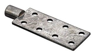 Blackburn 2042-18 Copper Transformer Spade 1" Stud-4-Hole Pad | Gordon ...