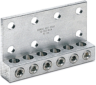 Blackburn ABT-4350 Transformer Spade Connector 12-350 6-Hole 4-Outlet ...