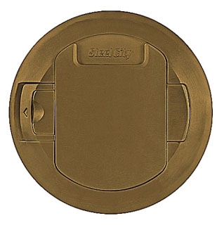 STEEL-CITY RPT6-CVR-BRS RPT6 POKE-THRU COVER KIT BRASS | Gordon ...