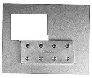 Blackburn TSC-8 Nema Alum Transformer Spade Adapter 8-Hole 3/4 ...