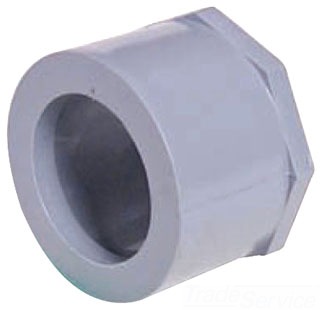 TOPAZ 1139 4IN X 3IN PVC RED BUSH. 20-PK | Gordon Electric Supply, Inc.