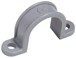 TOPAZ 1066 2IN PVC 2-HOLE STRAP 200-PK | Gordon Electric Supply, Inc.