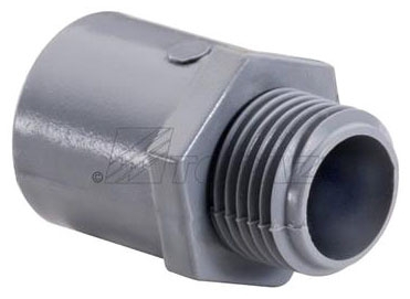 TOPAZ 1031 1/2IN PVC MALE ADAPTER 200-PK | Gordon Electric Supply, Inc.