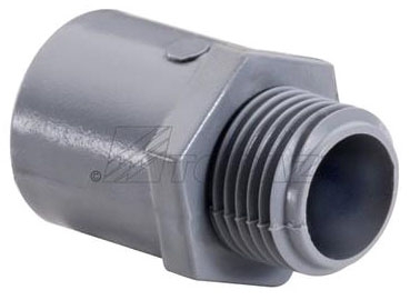 TOPAZ 1032 3/4IN PVC MALE ADAPTER 125-PK | Gordon Electric Supply, Inc.