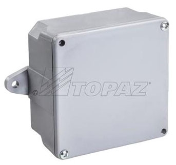 TOPAZ 1227 8X8X4 JUNCTION BOX-5PK | Gordon Electric Supply, Inc.