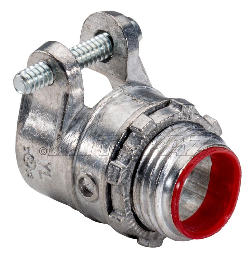 TOPAZ 151I 1/2IN FLEX STR CONN INS25/250PK | Gordon Electric Supply, Inc.