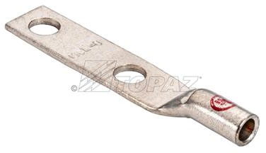 TOPAZ 2929B WHITE 300-1/2-1 3/4 2 HOLE SHORT BARR. | Gordon Electric ...