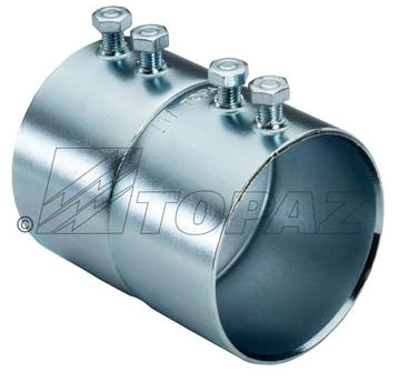 TOPAZ 645S 1-1/2IN EMT SS COUP. STEEL 25-PK | Gordon Electric Supply, Inc.