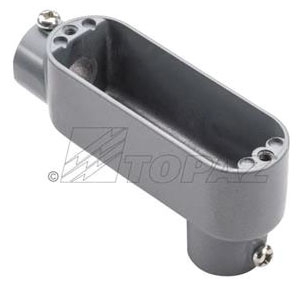 TOPAZ ELB2 3/4 Aluminum EMT LB Conduit Body | Gordon Electric Supply, Inc.