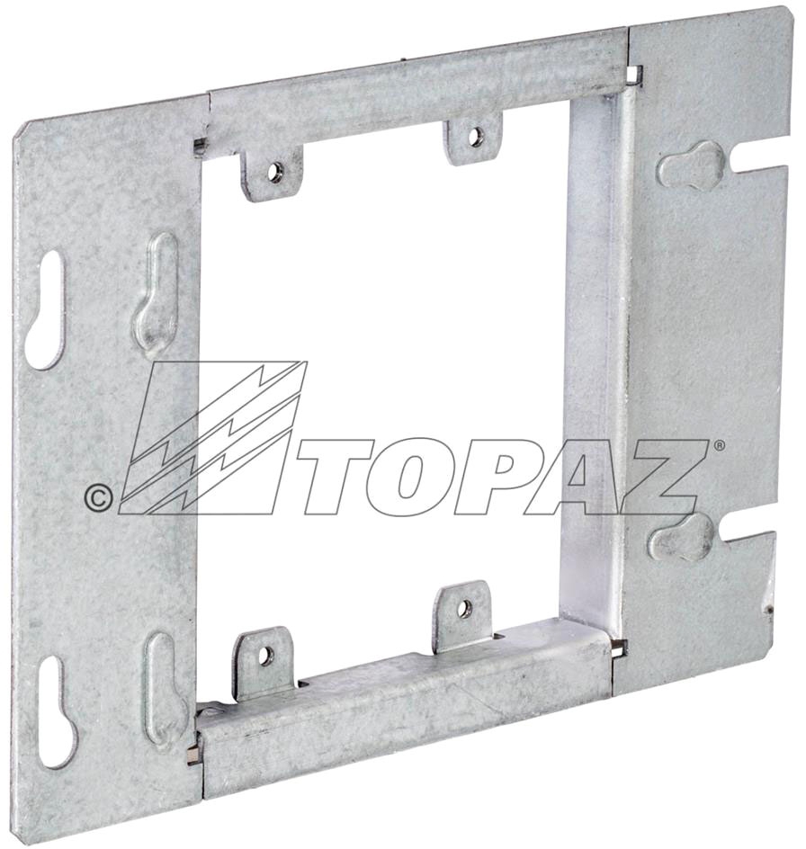 TOPAZ GBDC12 2 GANG MULTI DEVICE RING 1/2IN RAISED-20PK | Gordon ...