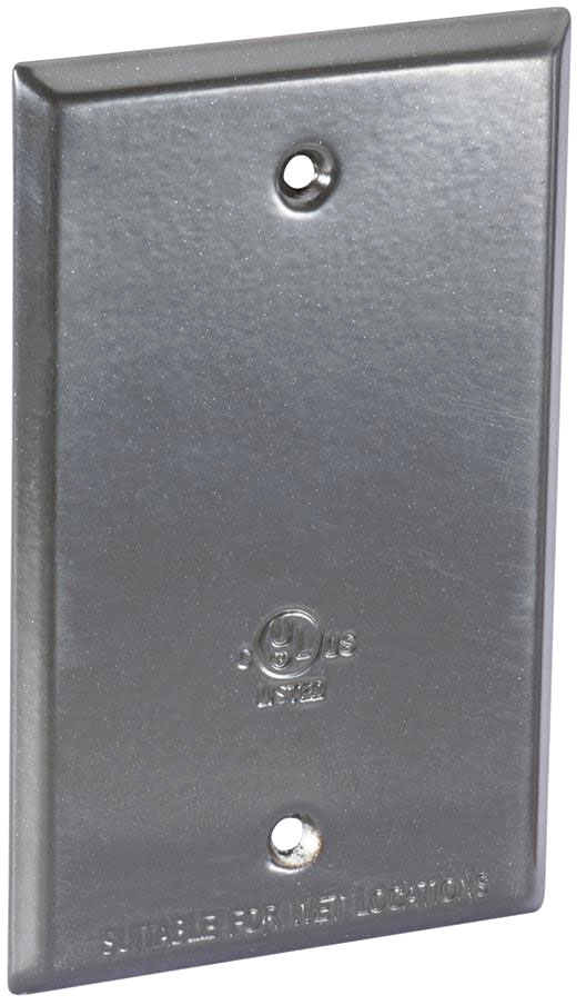 TOPAZ WC1BB BLANK COVER W/ GASKET BRZ 1-GANG-100 PK | Gordon Electric ...