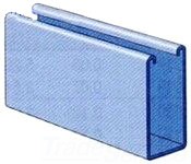 Unistrut P5000-20PL 1-5/8"" x 3-1/4"", 12 Gauge, Solid | Gordon ...