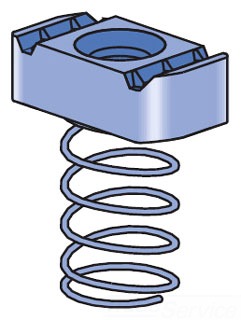 UNISTRUT P1008-EG 3/8 SPRING NUT | Gordon Electric Supply, Inc.