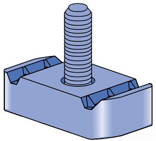 UNISTRUT P3116125-EG FIXTURE STUD NUT | Gordon Electric Supply, Inc.