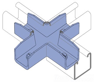 UNISTRUT P2903-AL CHANNEL JOINER | Gordon Electric Supply, Inc.