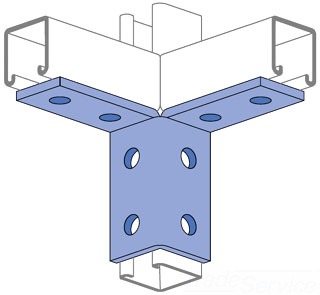 Unistrut P2225-EG Wing Shape Fitting | Gordon Electric Supply, Inc.