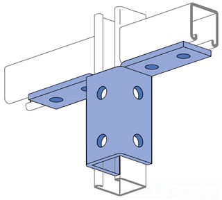 UNISTRUT P2347-HG WING SHAPE FTG | Gordon Electric Supply, Inc.