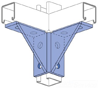 Unistrut P2226-EG Wing Shape Fitting | Gordon Electric Supply, Inc.
