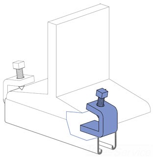 UNISTRUT P1985S-EG BEAM CLAMP | Gordon Electric Supply, Inc.