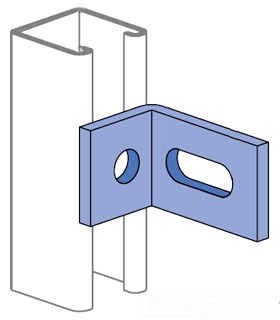 Unistrut P1750-EG 2-Hole 90D Slotted Fitting | Gordon Electric Supply, Inc.