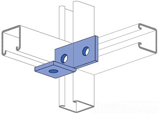 Unistrut P1038-EG 3-Hole Angle Fitting | Gordon Electric Supply, Inc.