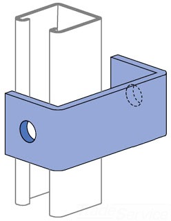 UNISTRUT P1363E-EG 2H U FITTING | Gordon Electric Supply, Inc.
