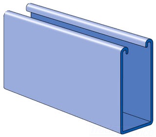 UNISTRUT P5000-10HG 1-5/8X3-1/4 CHNL | Gordon Electric Supply, Inc.