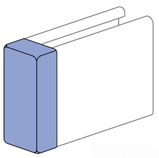 Unistrut P2860-50-VY Fitting (End Cap) | Gordon Electric Supply, Inc.