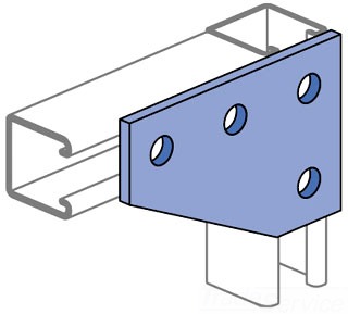 UNISTRUT P6380-EG FLAT PLATE FTG | Gordon Electric Supply, Inc.