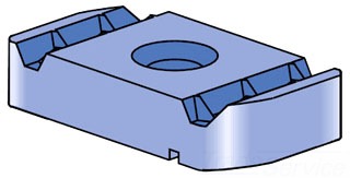 Unistrut P3008-HG Channel Nuts w/o Spring (1-5/8"" Series) | Gordon ...