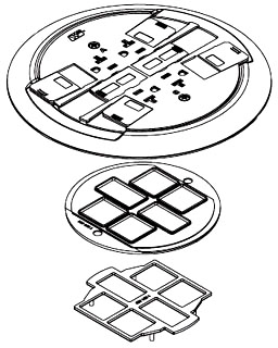 WALKER RC4CTCBK : BK FL & BK CV 20A/COMMUNICATION CONN/TC | Gordon ...