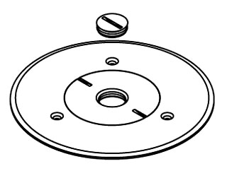 WALKER 896CKAL-1/2 : ALUM CPT CONCENTRIC SCREW PLUG | Gordon Electric ...