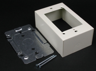 WIREMOLD 2448-WH : SWITCH & RECEPTACLE BOX 2400 WH | Gordon Electric ...