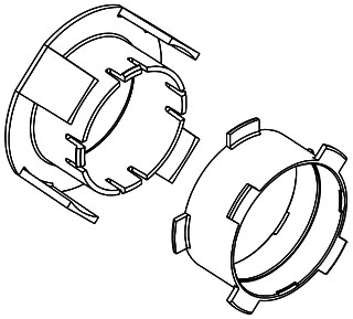 WIREMOLD FSS-18 : FIBER STORAGE LOOP | Gordon Electric Supply, Inc.