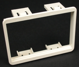 WIREMOLD CM-MAB-BK : 6A MINI ADAPTER BEZEL BLACK | Gordon Electric ...