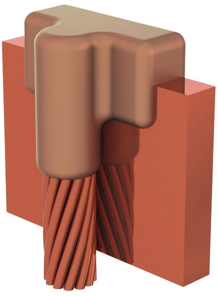 CADWELD LPEEK2P CABLE MOLD | Gordon Electric Supply, Inc.
