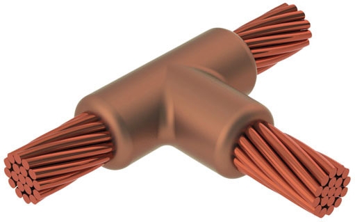 CADWELD TAC2Q1L HOR TEE CABLE MOLD | Gordon Electric Supply, Inc.