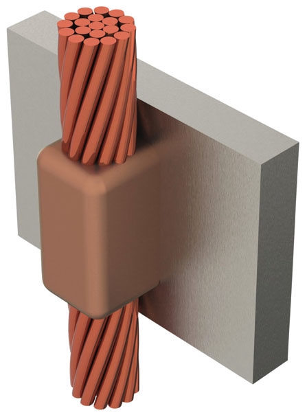 CADWELD VVC1TV3C CABLE TO VERT MOLD | Gordon Electric Supply, Inc.