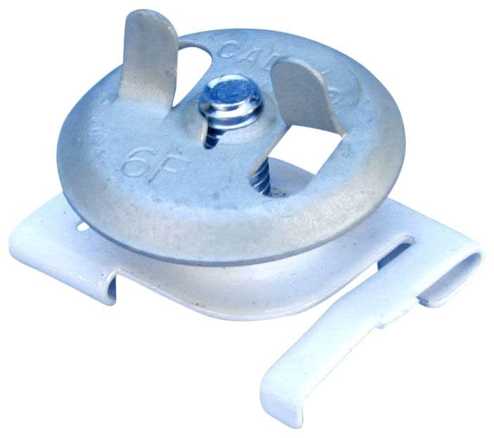 Caddy 4G162WH 2"" Fixture Support Twist Clip | Gordon Electric Supply, Inc.