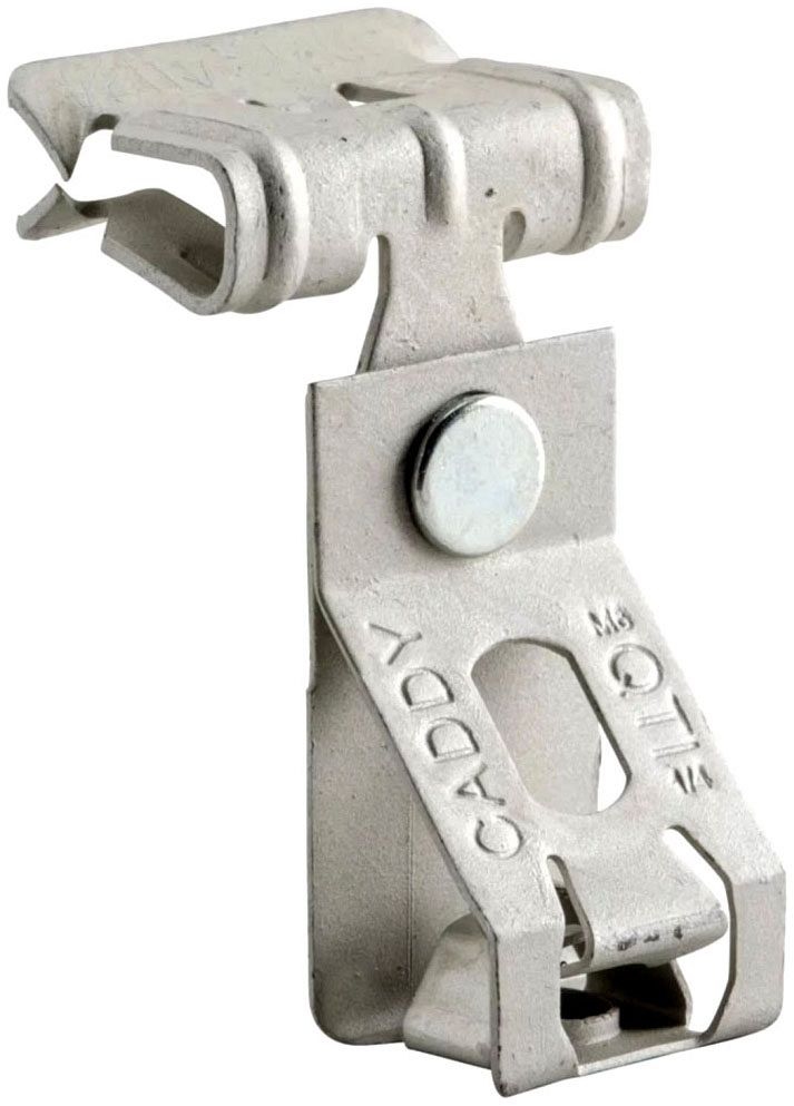 Erico 4QTI24 Rod Lock Spring Steel Rod Hanger To Flange Clip, 1/4"" Rod ...